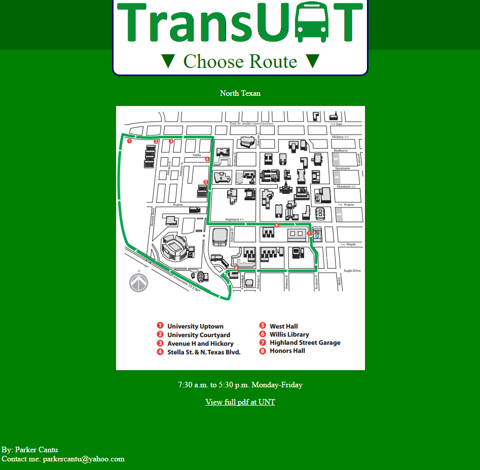 Websites | Parker Cantu